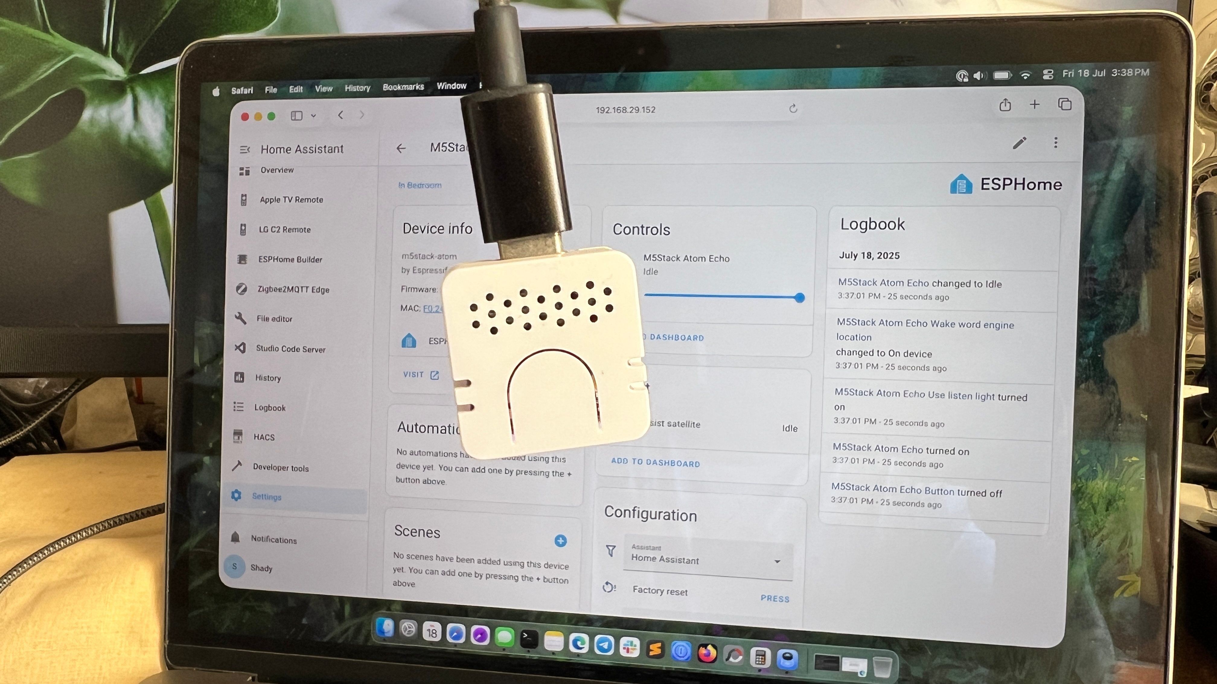 I built a private voice assistant for my smart home using Home ...
