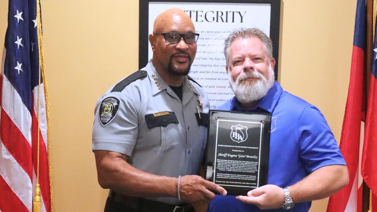 Richmond County sheriff honored by Georgia Police Benevolent Association
