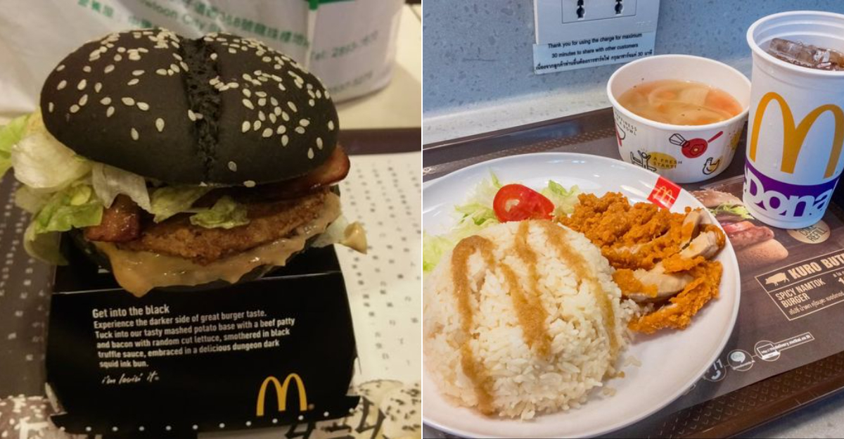 The Different McDonald's Menus Around The World