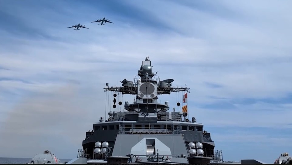 Putin's show of strength to the West