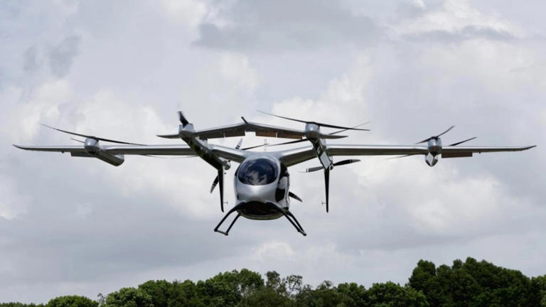 World’s first two-ton vertical takeoff aircraft receives flight ...