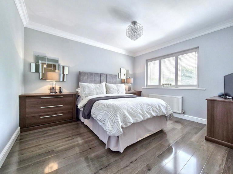 This detached £450,000 five-bedroom home is perfectly set up for families