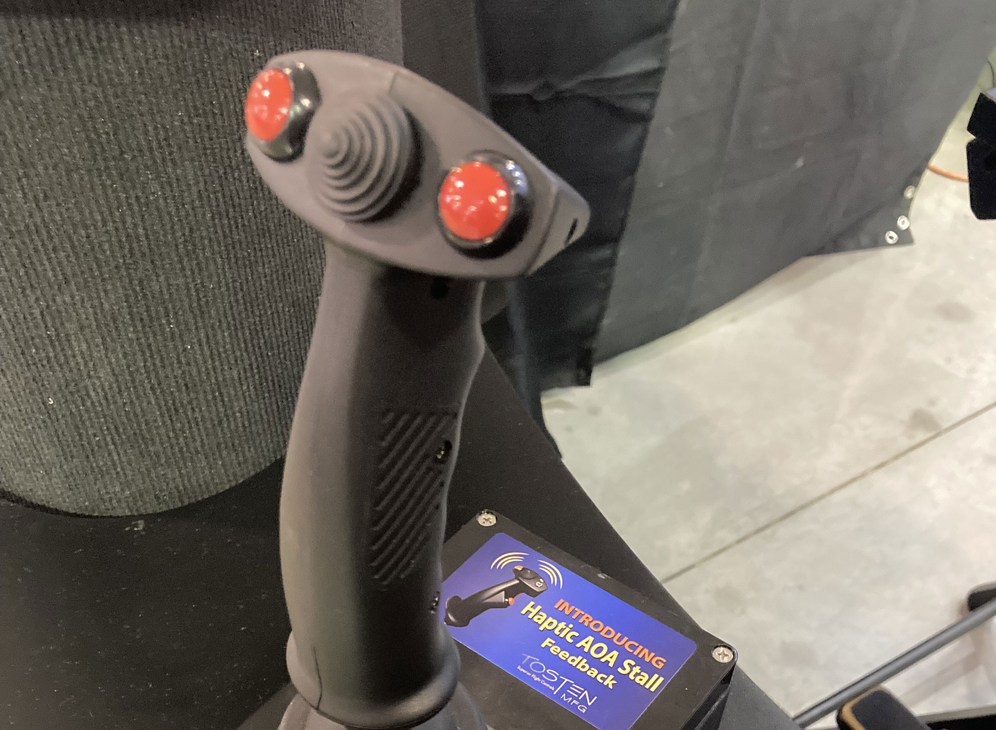 Buzz Job – The Tosten Haptic Stick Grip