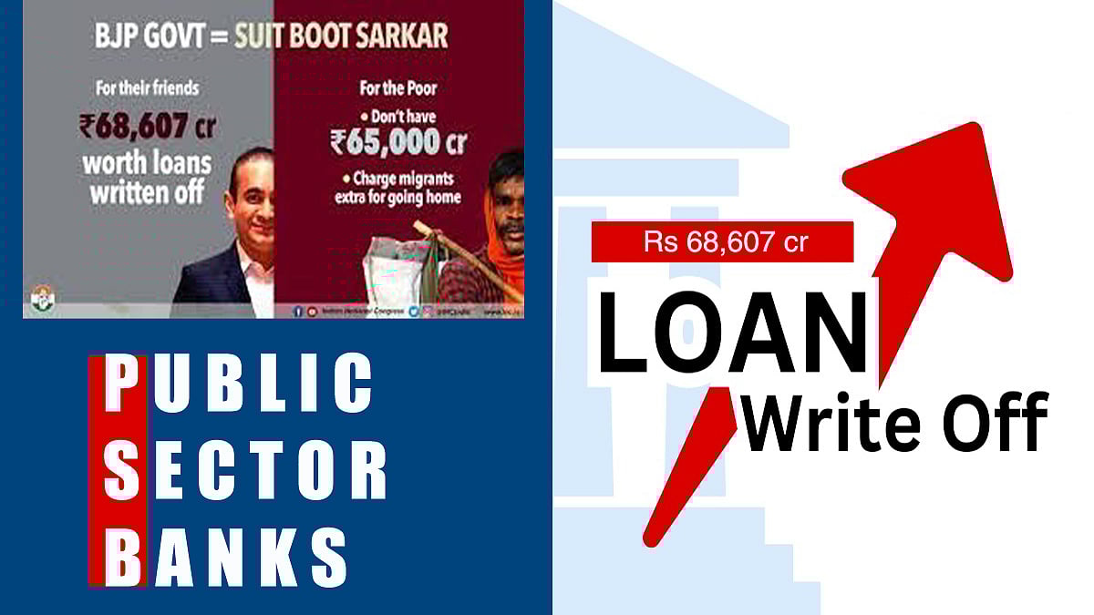 Robbing poor to benefit rich is Modi govt's mantra: Cong on loan write ...