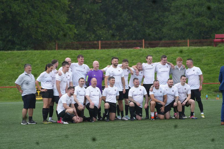 Broxburn football rematch arranged by Edinburgh Airport staff helps ...