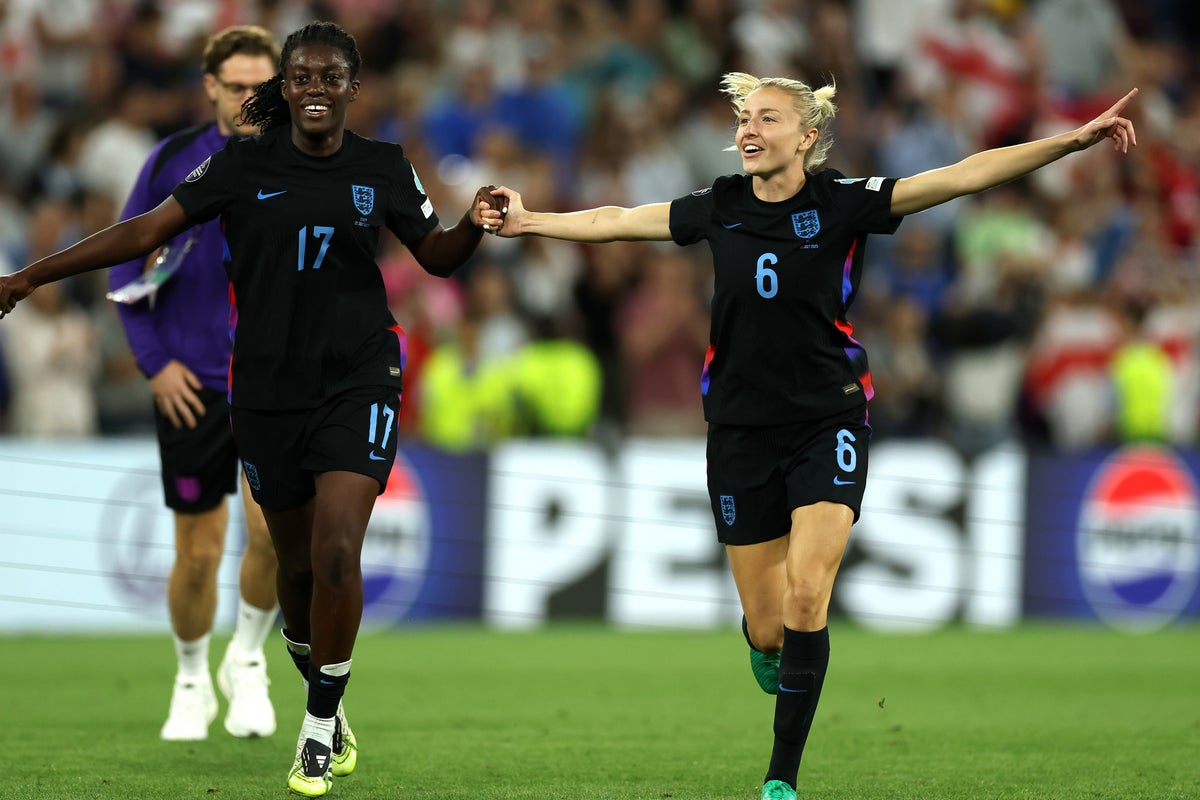 England v Italy live: Lionesses to learn Euro 2025 final opponent after ...