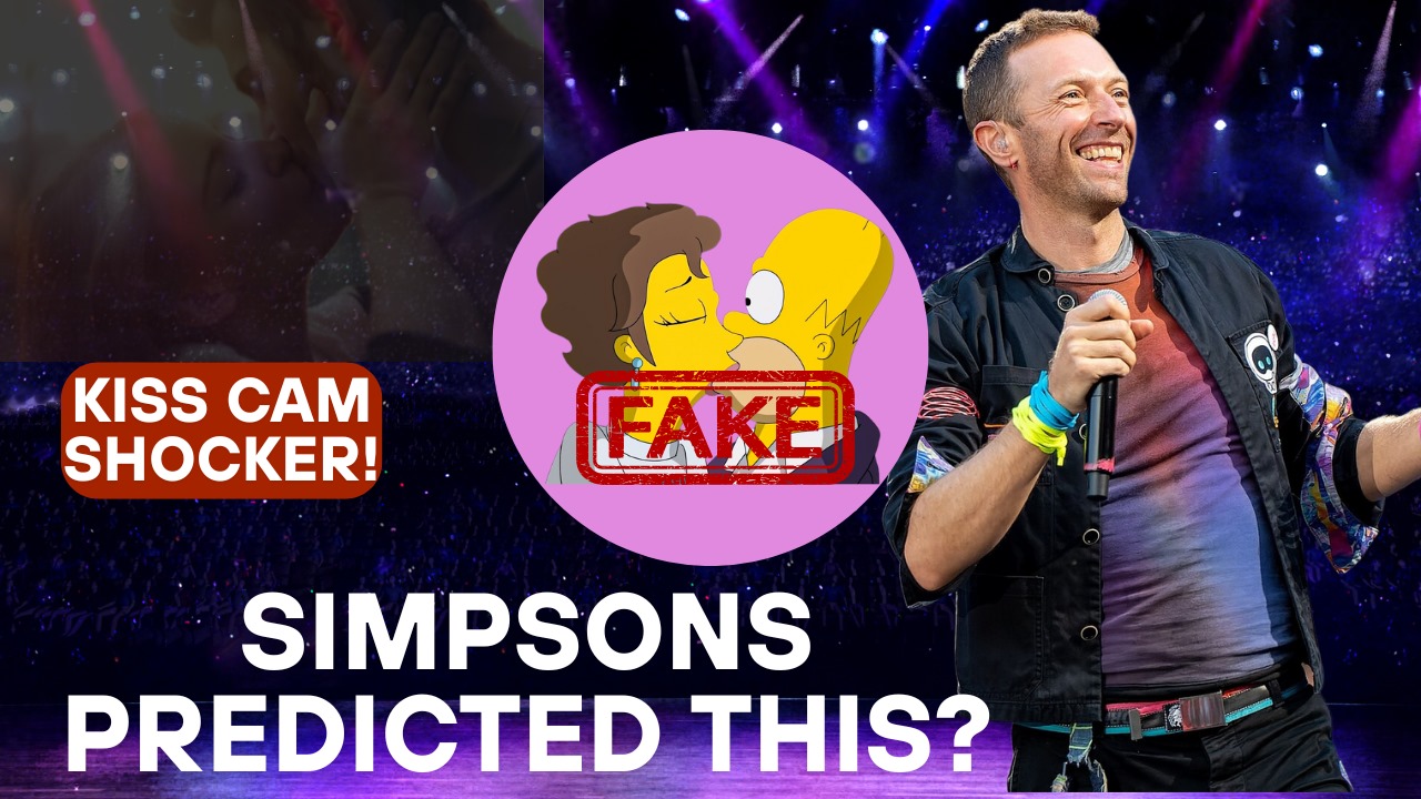 The Simpsons Didn't Predict the Coldplay Couple Scandal — Here's the Truth