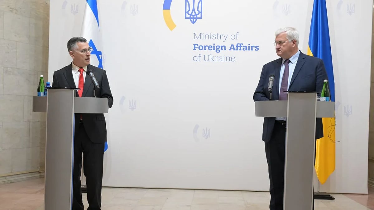 Israel, Ukraine announce 'dialogue' on countering Iran