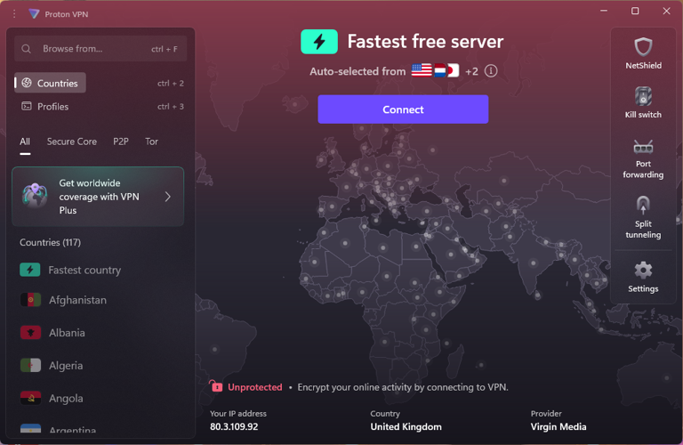 Proton VPN free review: a great choice for day-to-day, but with some ...