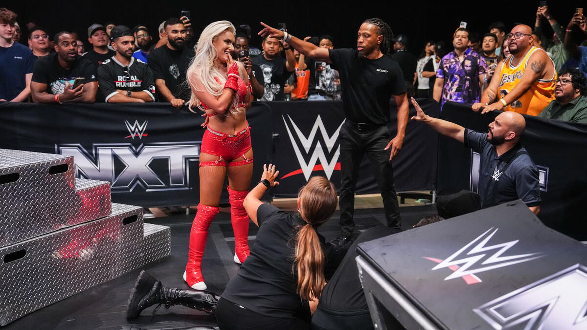 Blake Monroe wins WWE TV singles debut after Booker T gets her name wrong