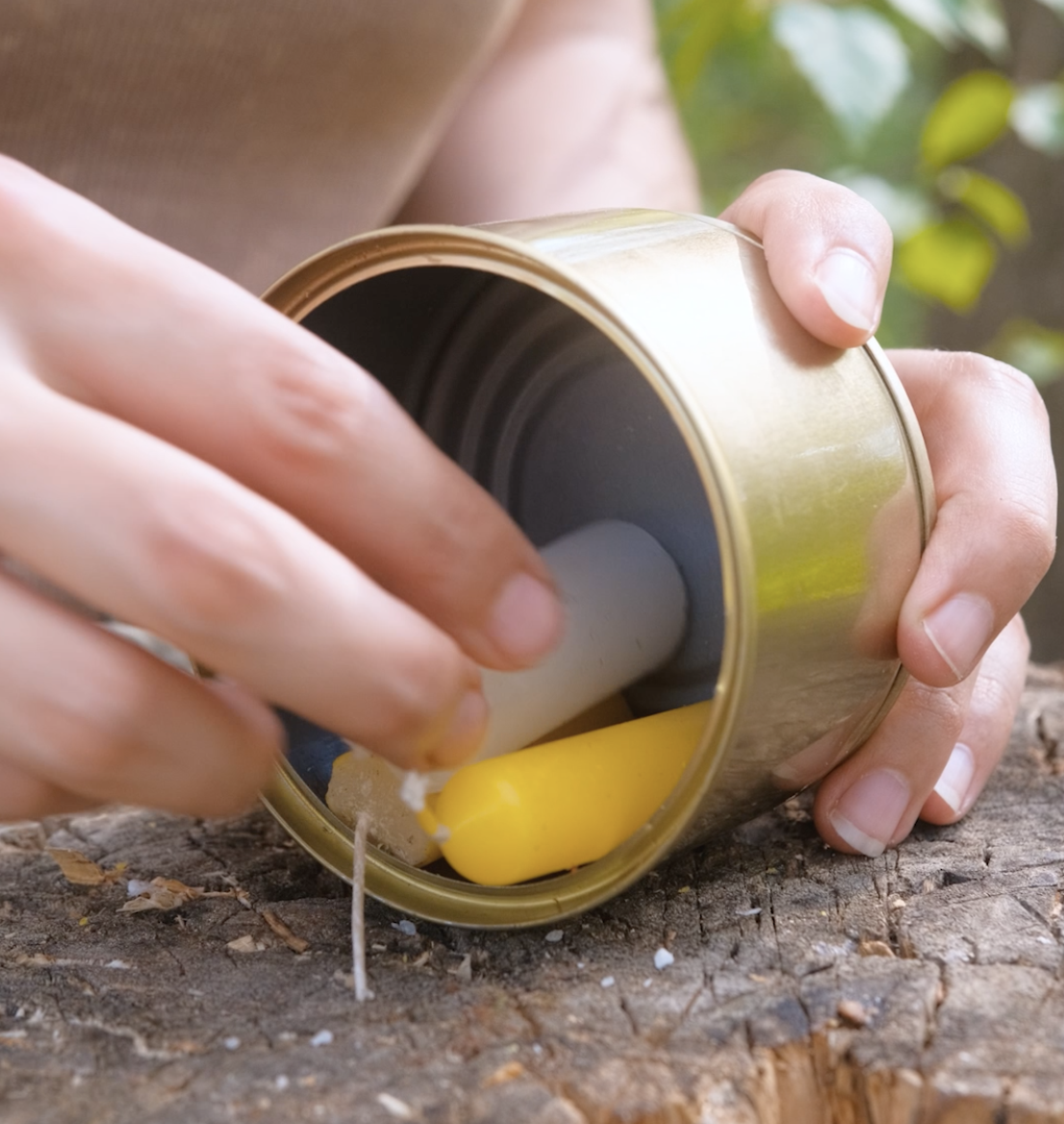 Mindful woman shares her idea!💡#camping #hack #diy