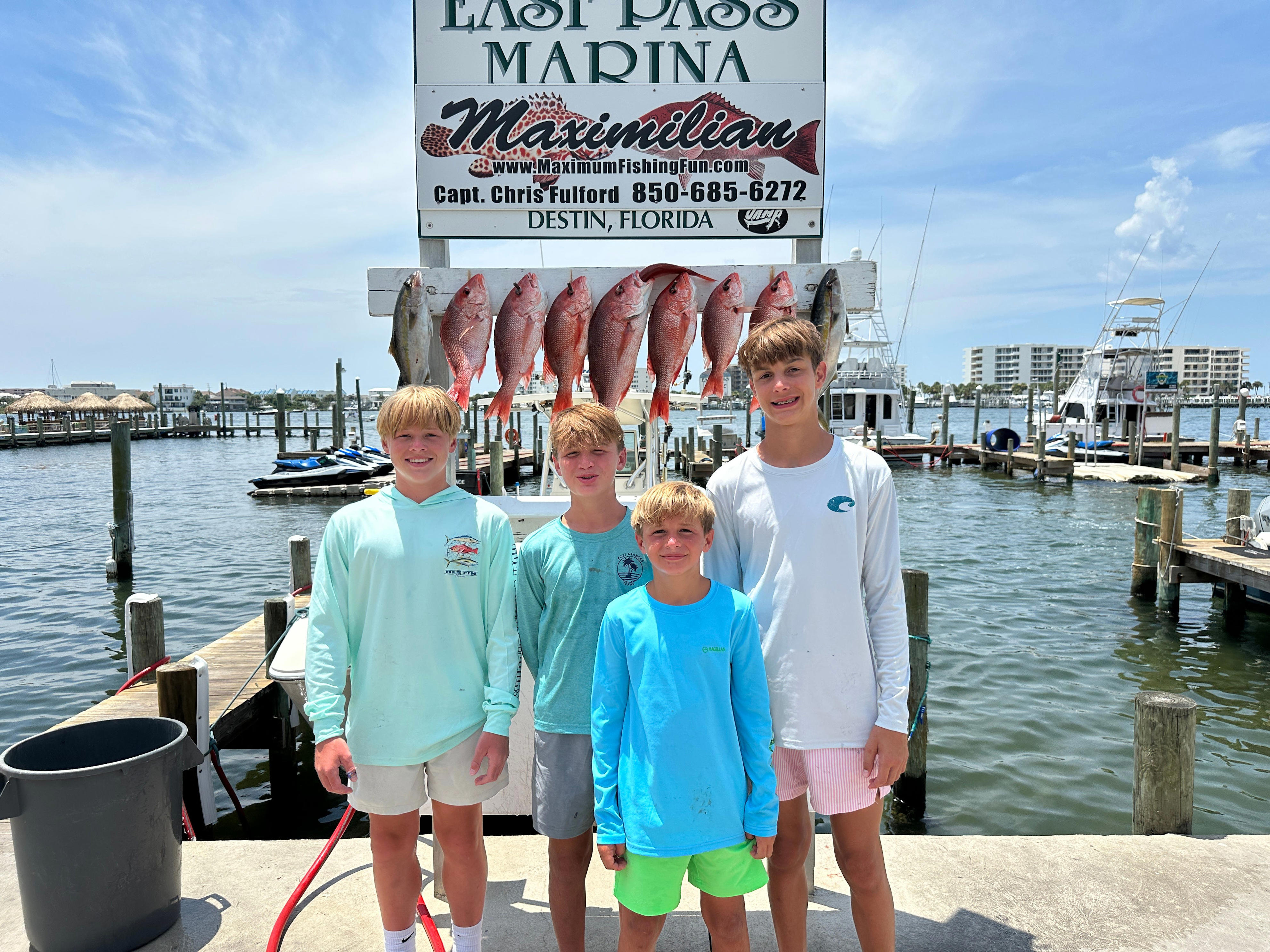 Destin fishing: Hot temps bring red hot catches