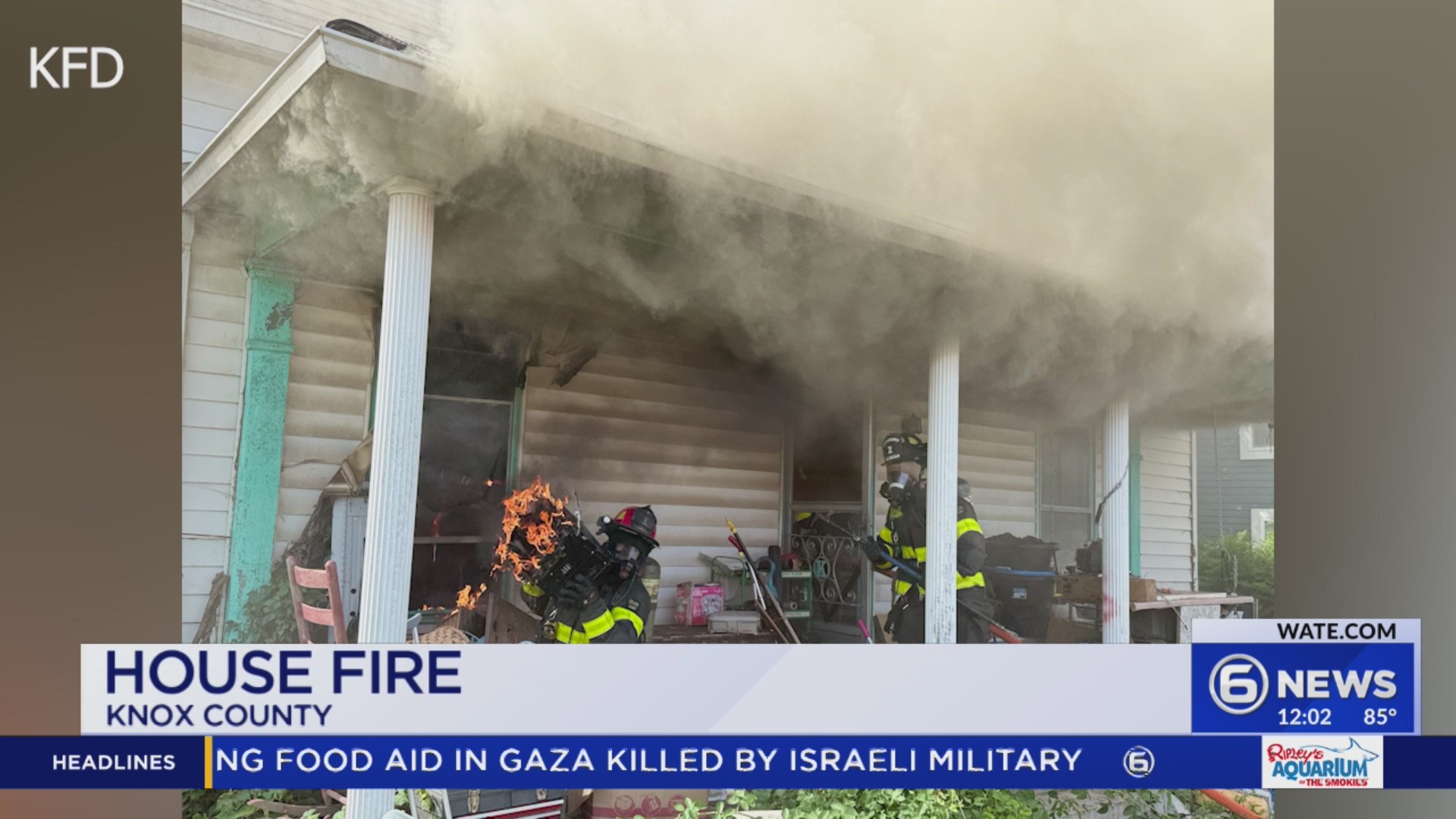 Gillespie Avenue house fire