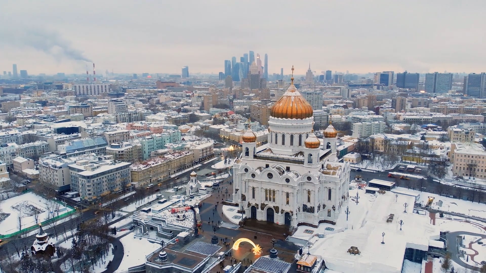 Winter's Majesty: Aerial Views of Russia's Iconic Frozen Landscapes ...