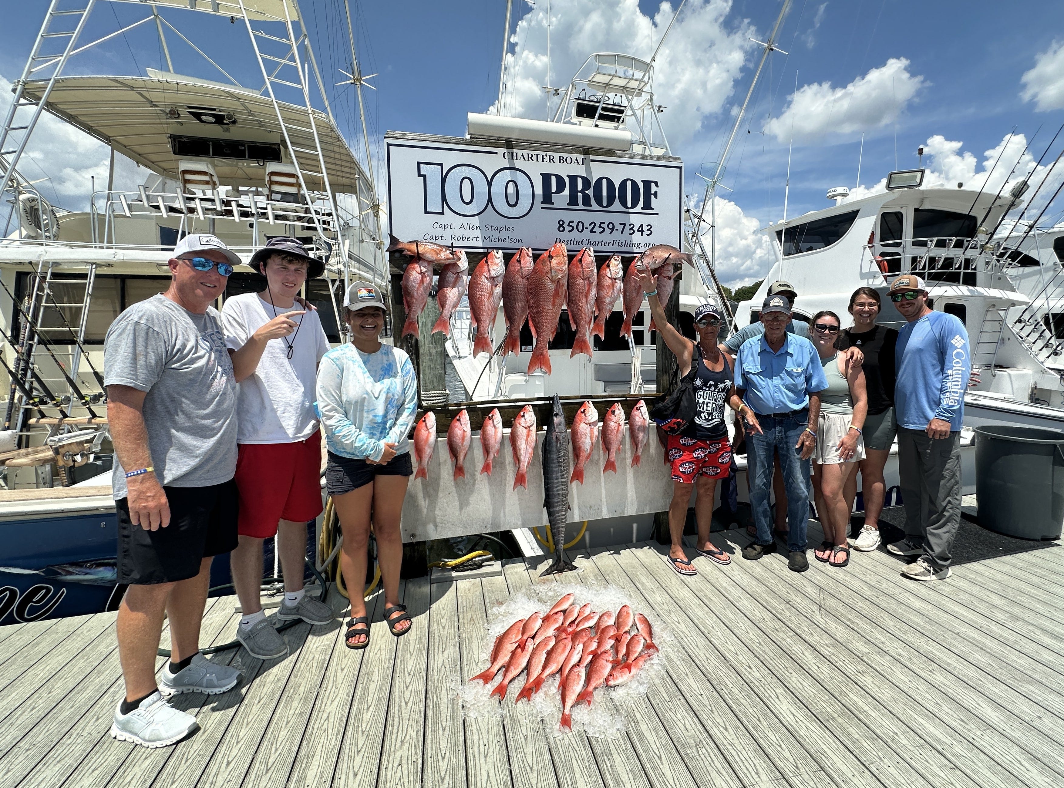 Destin fishing: Hot temps bring red hot catches