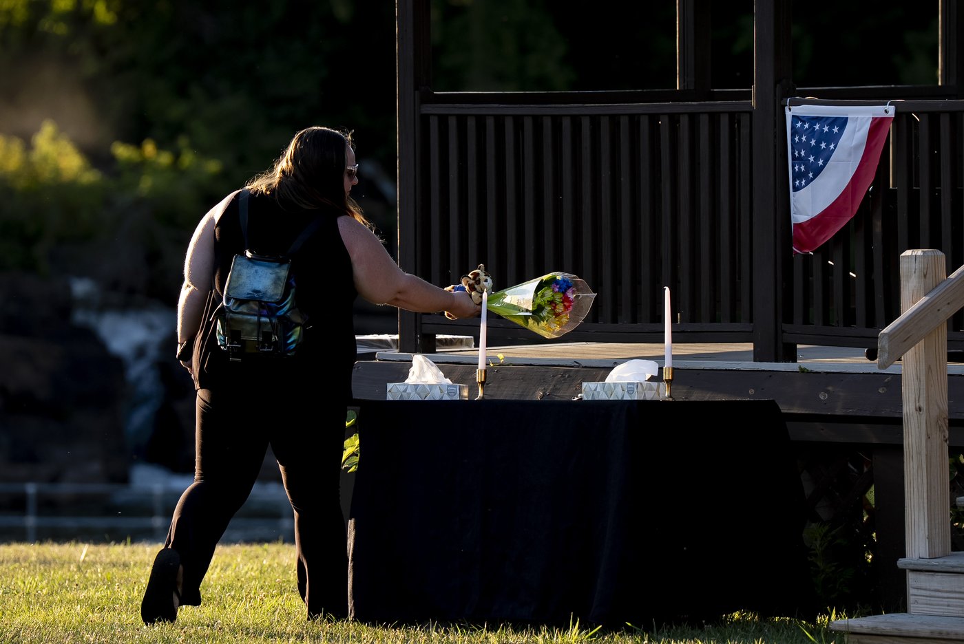 Photo Gallery: Vigil held in New York for slain Montreal girl