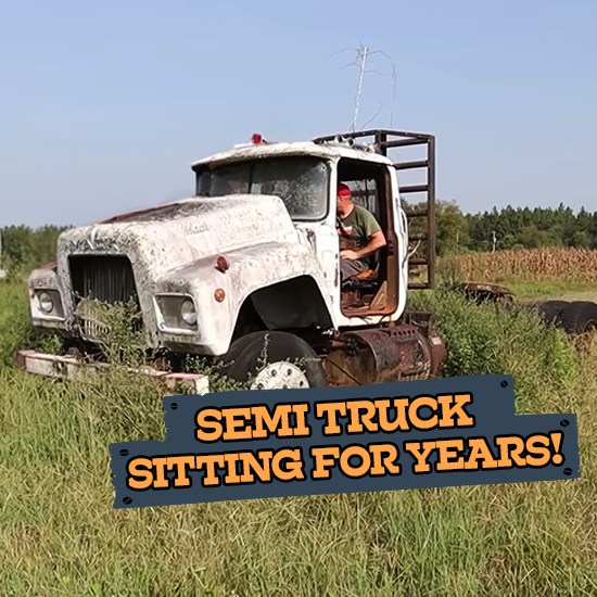 After 5 tries we finally get this Mack running!