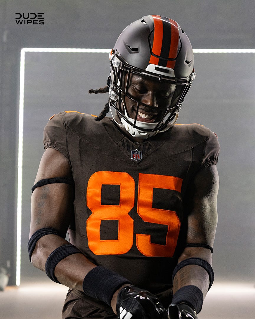 Browns 'Alpha Dawg' uniforms making debut Sunday against Green Bay Packers
