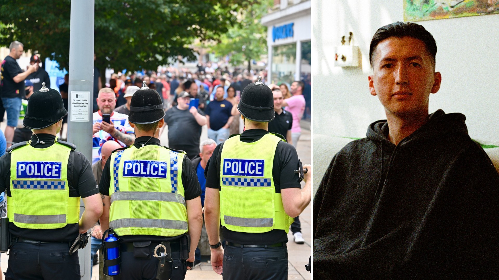 'I've been at the frontline covering migrant protests'