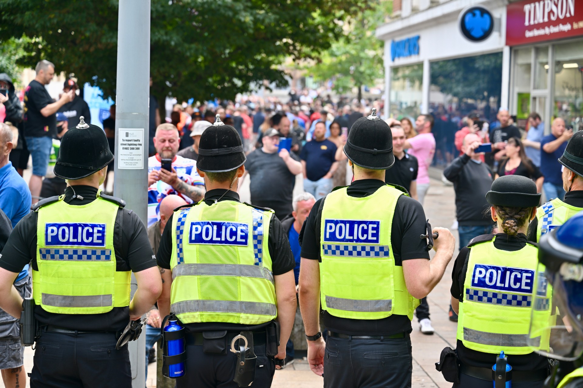 'I've been at the frontline covering migrant protests'