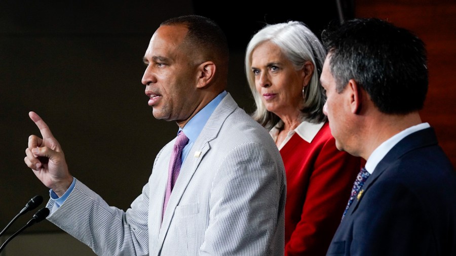 Democratic coalition has a crack that is getting bigger