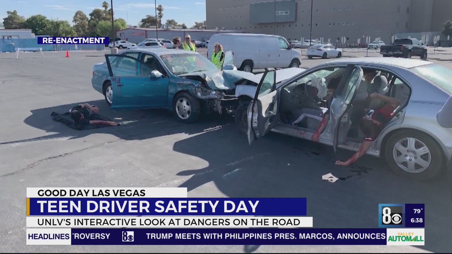 UNLV hosts teen driver safety day: Impact of impaired driving