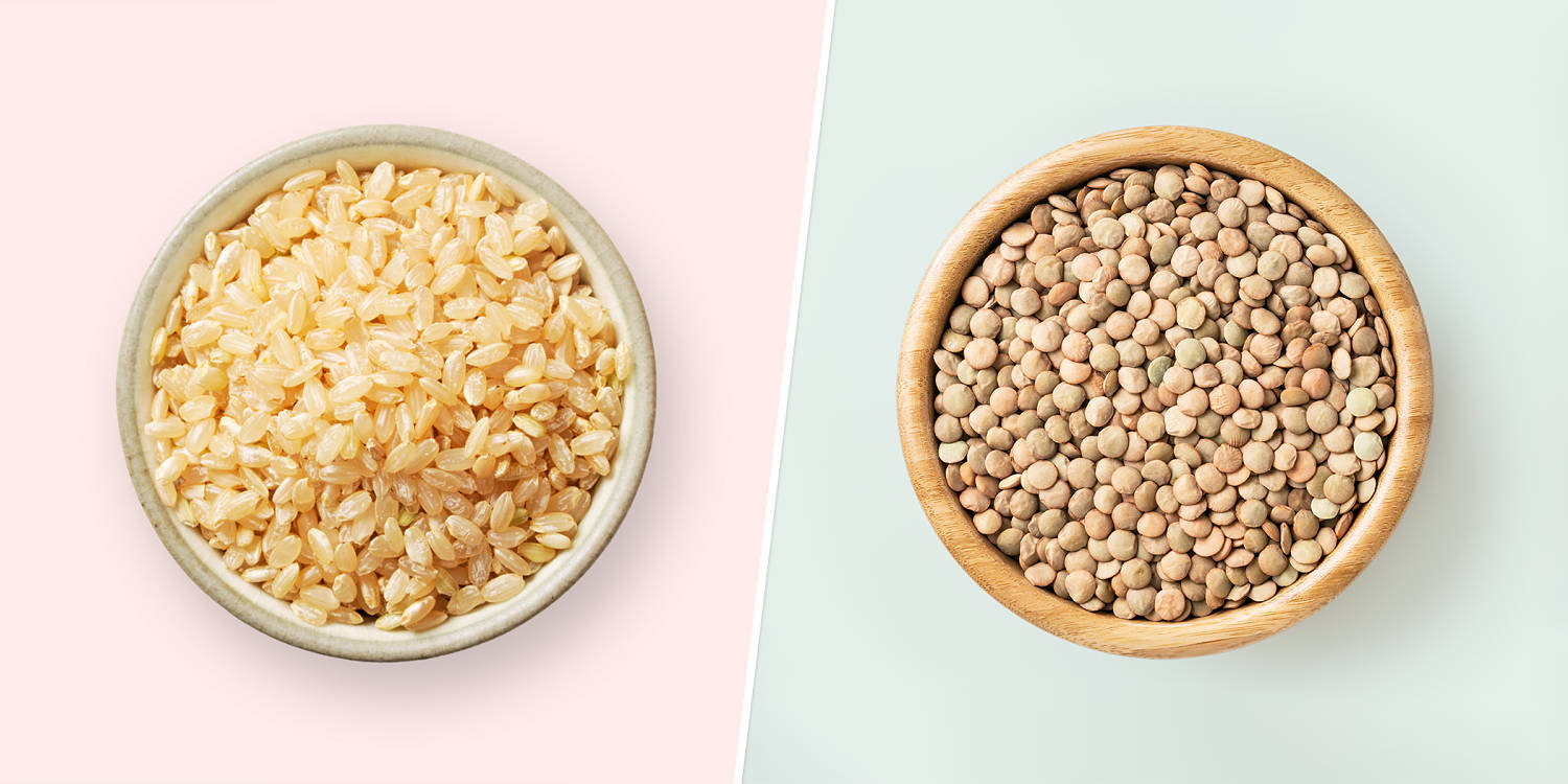 Brown Rice Vs. Lentils: One Has Way More Protein and Fiber, Dietitian Says