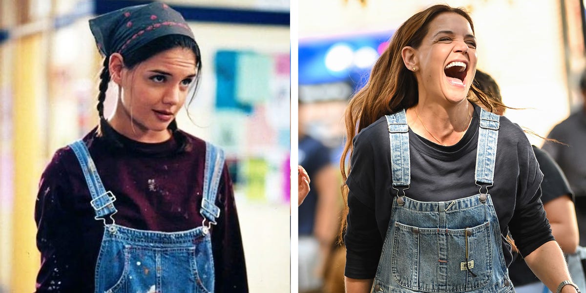Katie Holmes Just Recreated One of Joey Potter's Most Iconic Looks