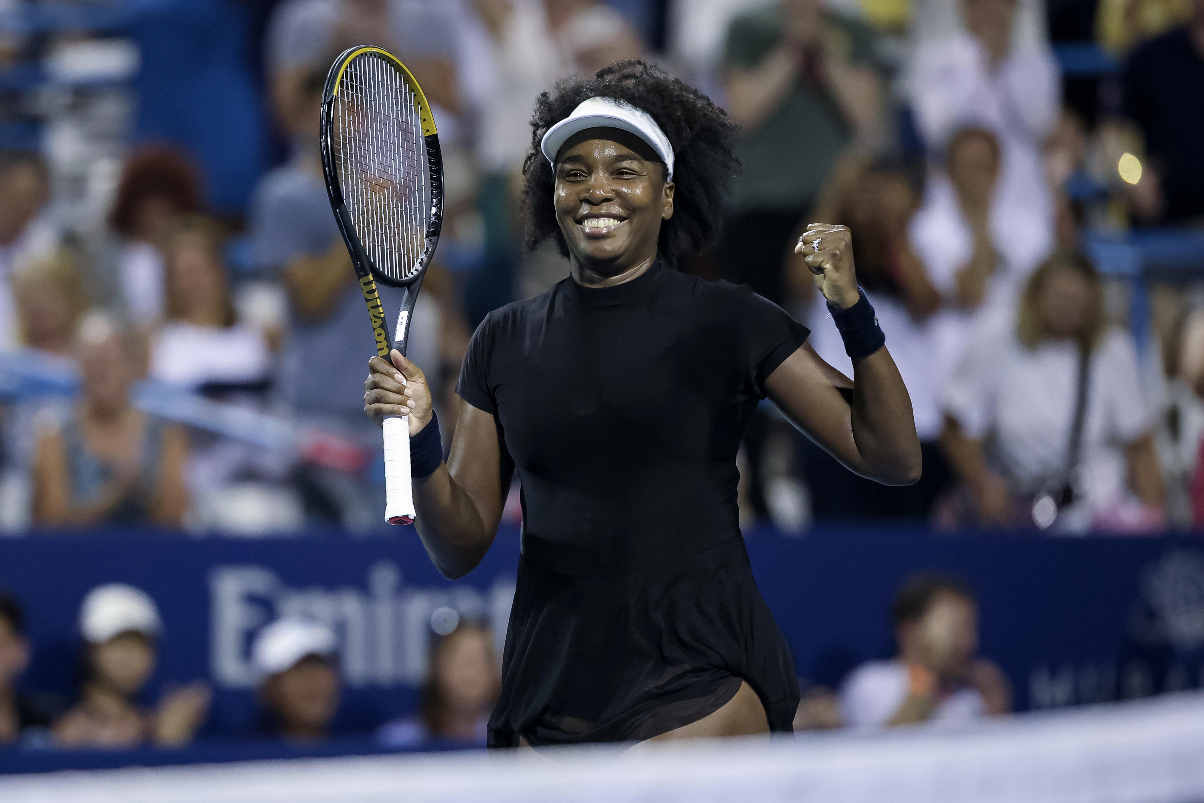 Venus Williams wins first singles match on WTA Tour in three years
