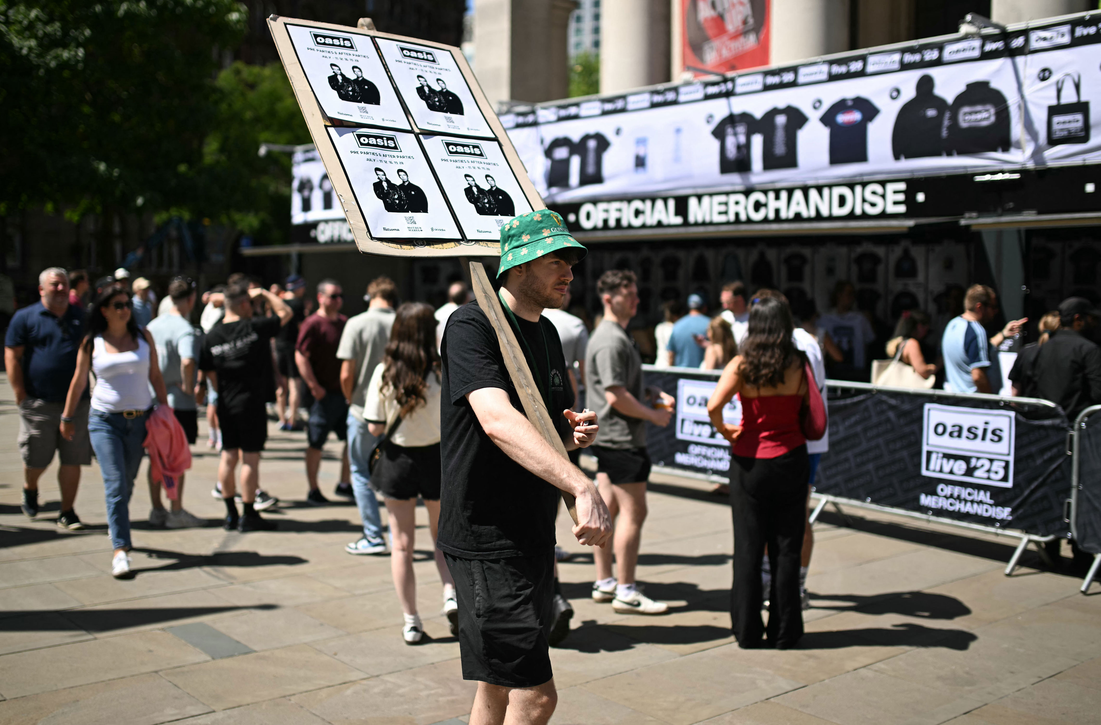 Oasis Wembley Stadium merch: London opening times and and where to find ...