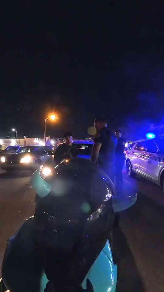 Road Stories Power Tripping Cop Slams Biker Into The Hood Of His Car