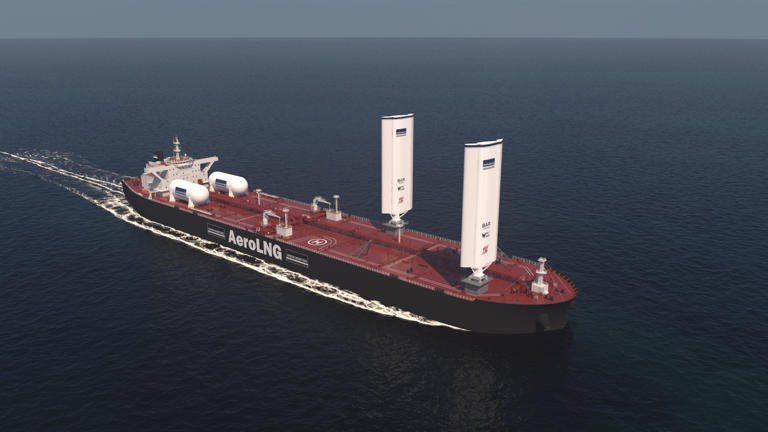 World-first: Massive wind wings to power 820-foot tankers, cutting CO2 ...