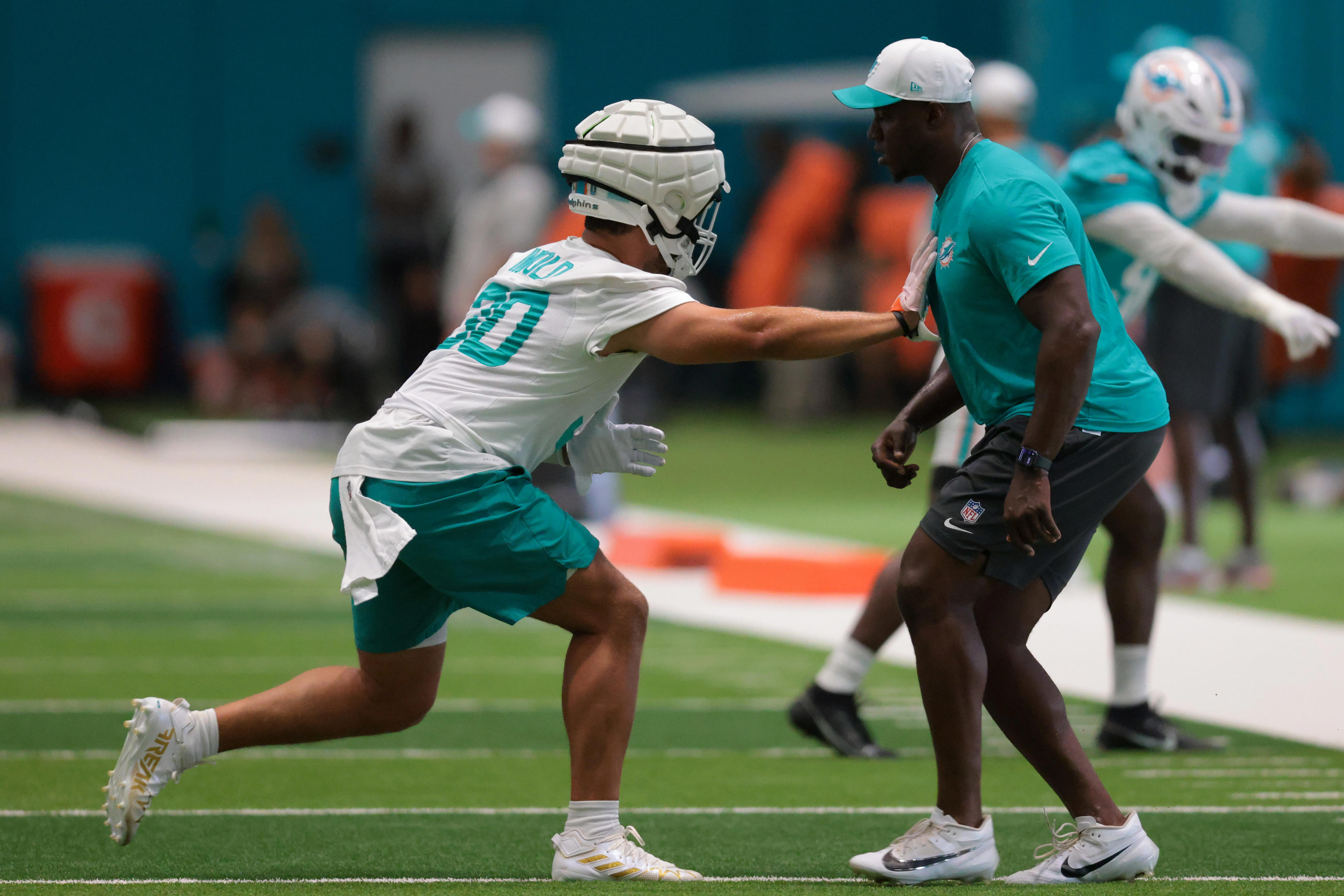 Miami Dolphins FB Alec Ingold in concussion protocol following scare