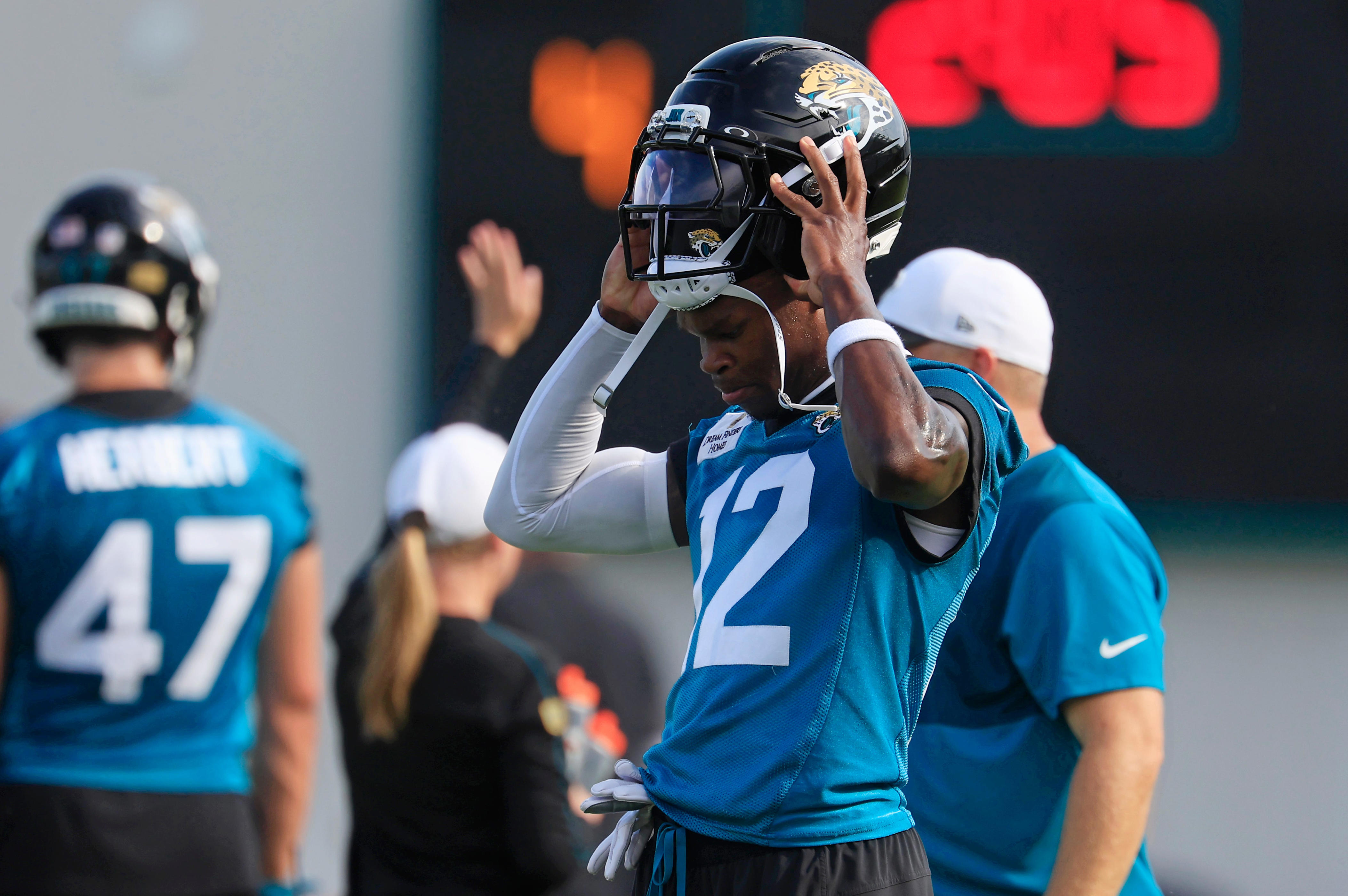 Travis Hunter's schedule is entirely mapped out by the Jaguars