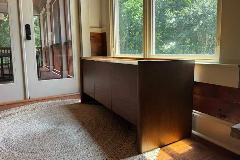 The Small-Space Media Console That Doesn't Disappoint on Storage or Design