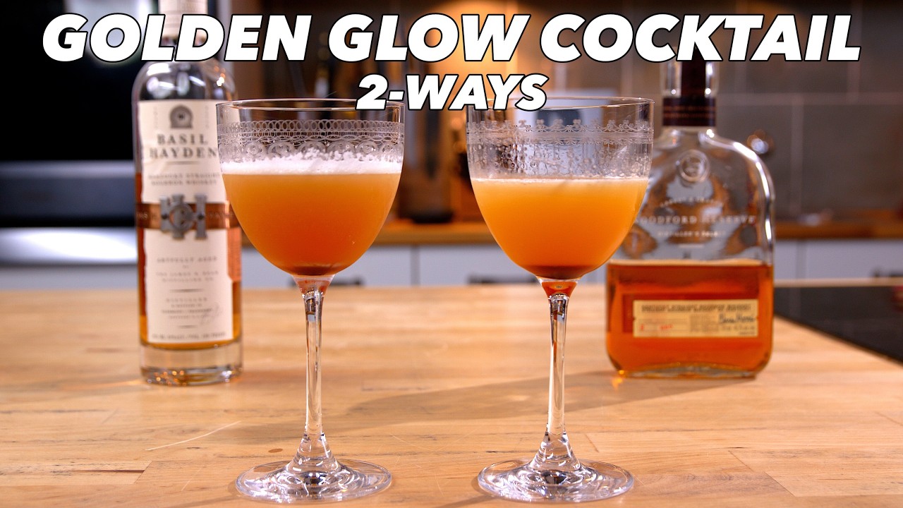 Vintage Cocktails - The Golden Glow!