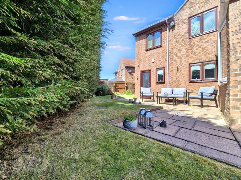 This detached £450,000 five-bedroom home is perfectly set up for families