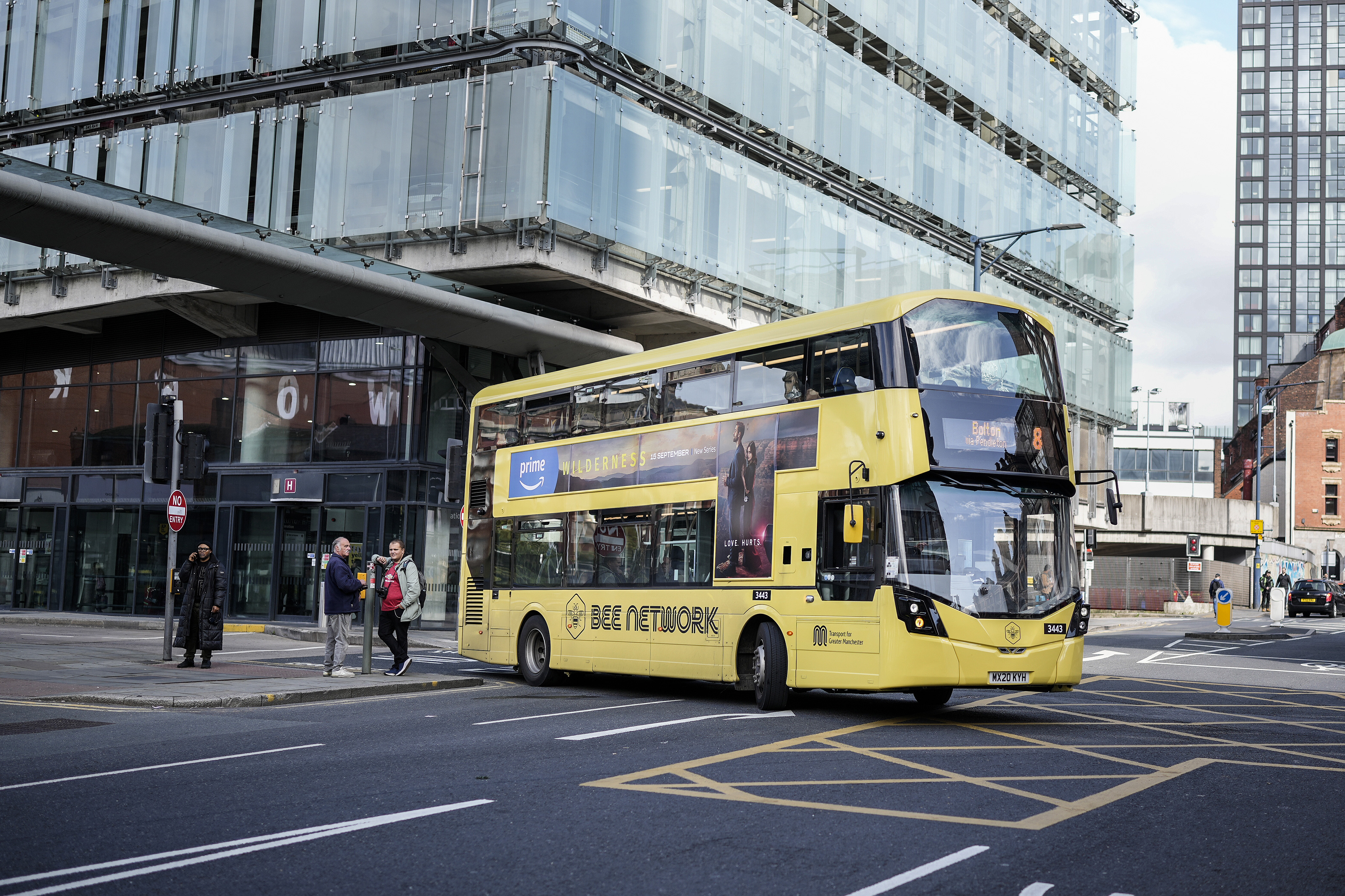 TfGM Bee Network bosses give safety update after bus roof ripped off in ...