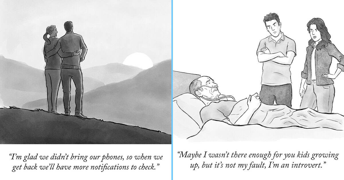 40 hilarious single-panel comics by New Yorker cartoonist Adam Sacks