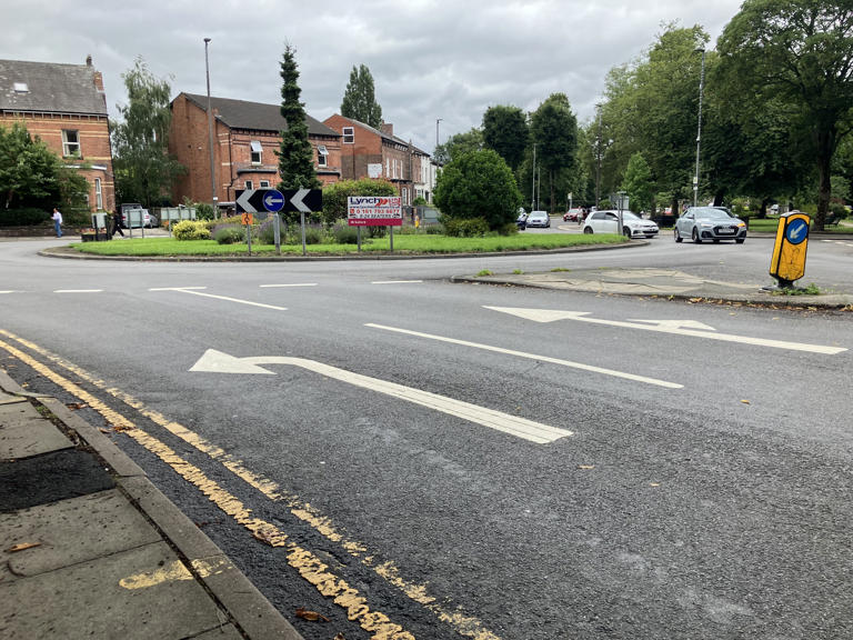 Salford: Cars speed so fast on Monton Road roundabout, it's so ...