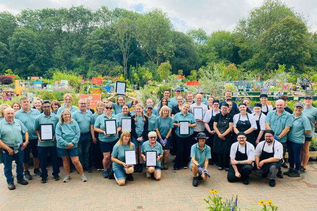 Perrywood Tiptree scoops prizes at regional garden centre awards