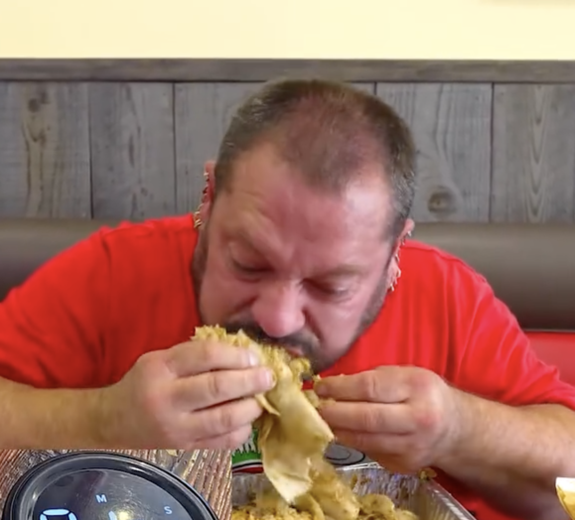 You Do Have To Be HUNGRY For The Hungry Man Challenge! *3LBs Burrito*