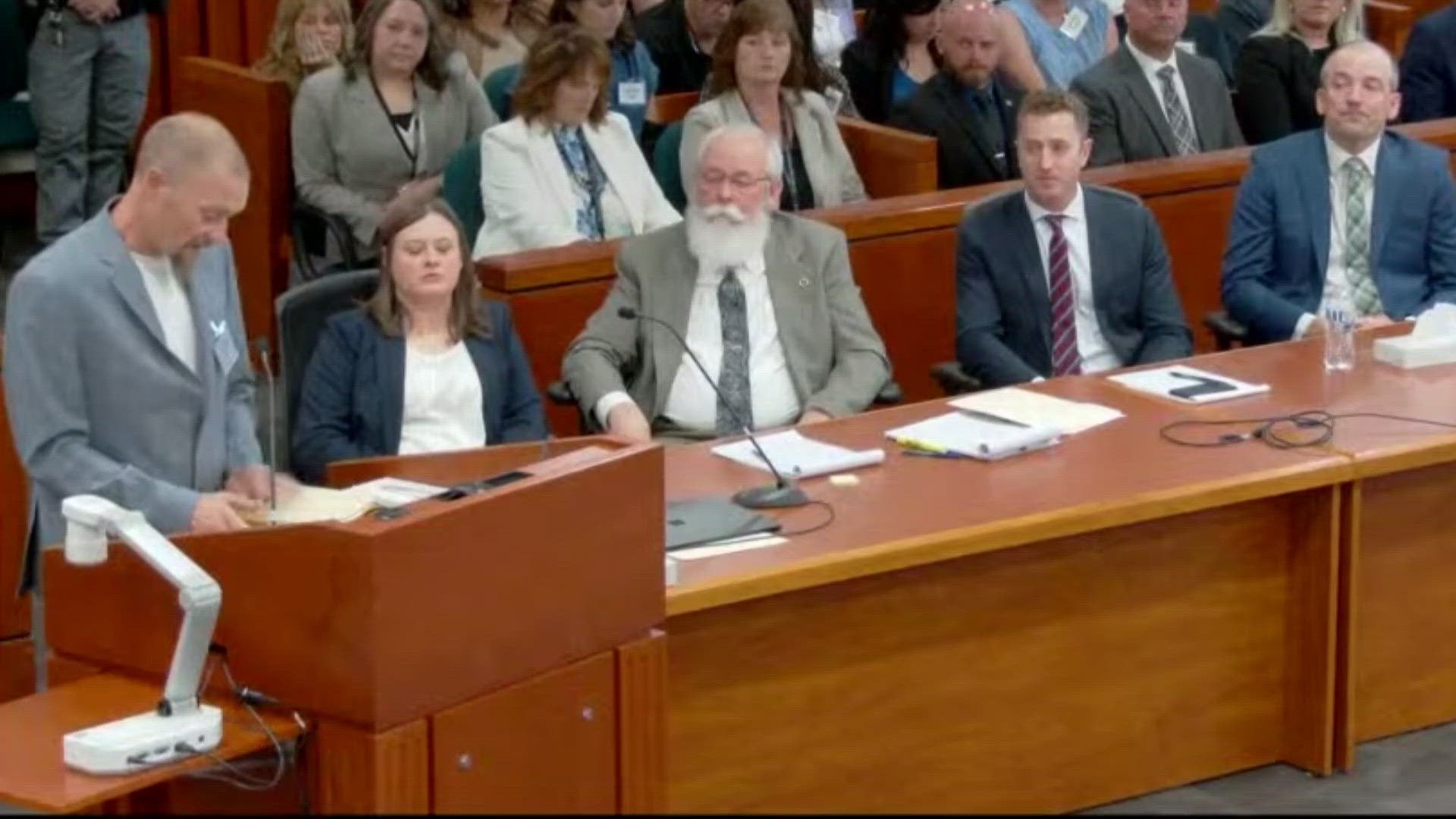 Maddie's father, Ben Mogen, gives statement at sentencing of Bryan ...