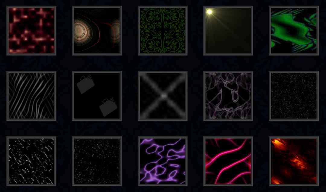 Collection of 1990s website background tiles from Geocities