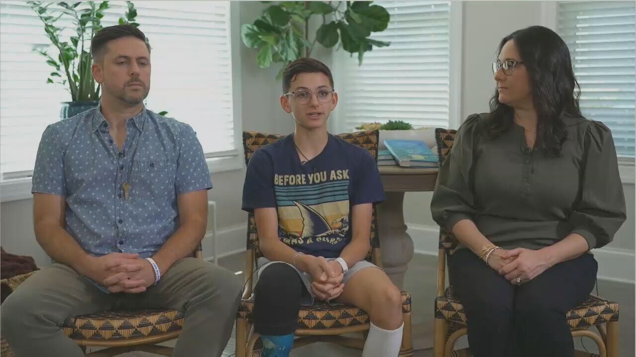 Huntersville boy attacked by shark shares story on Good Morning America