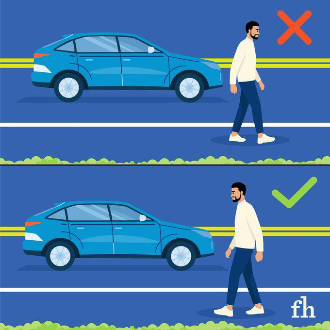 The Simple Rule For Walking On A Street With No Sidewalk