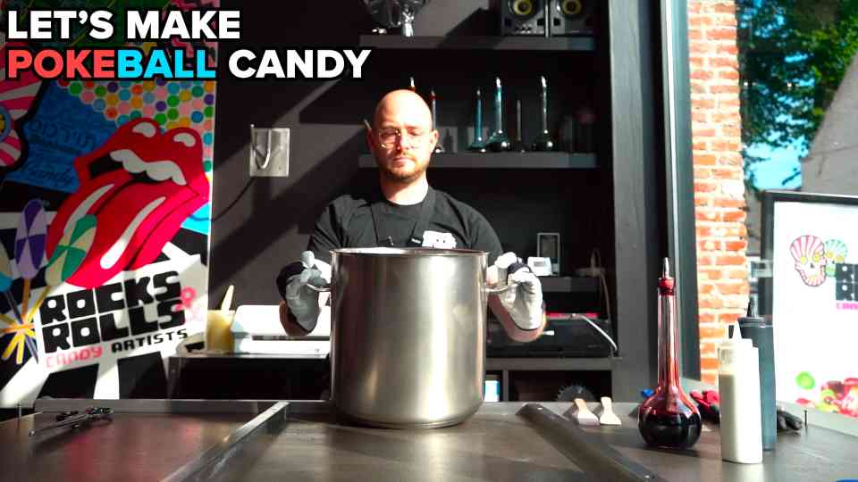 How We Made a PokeBall (in Candy)