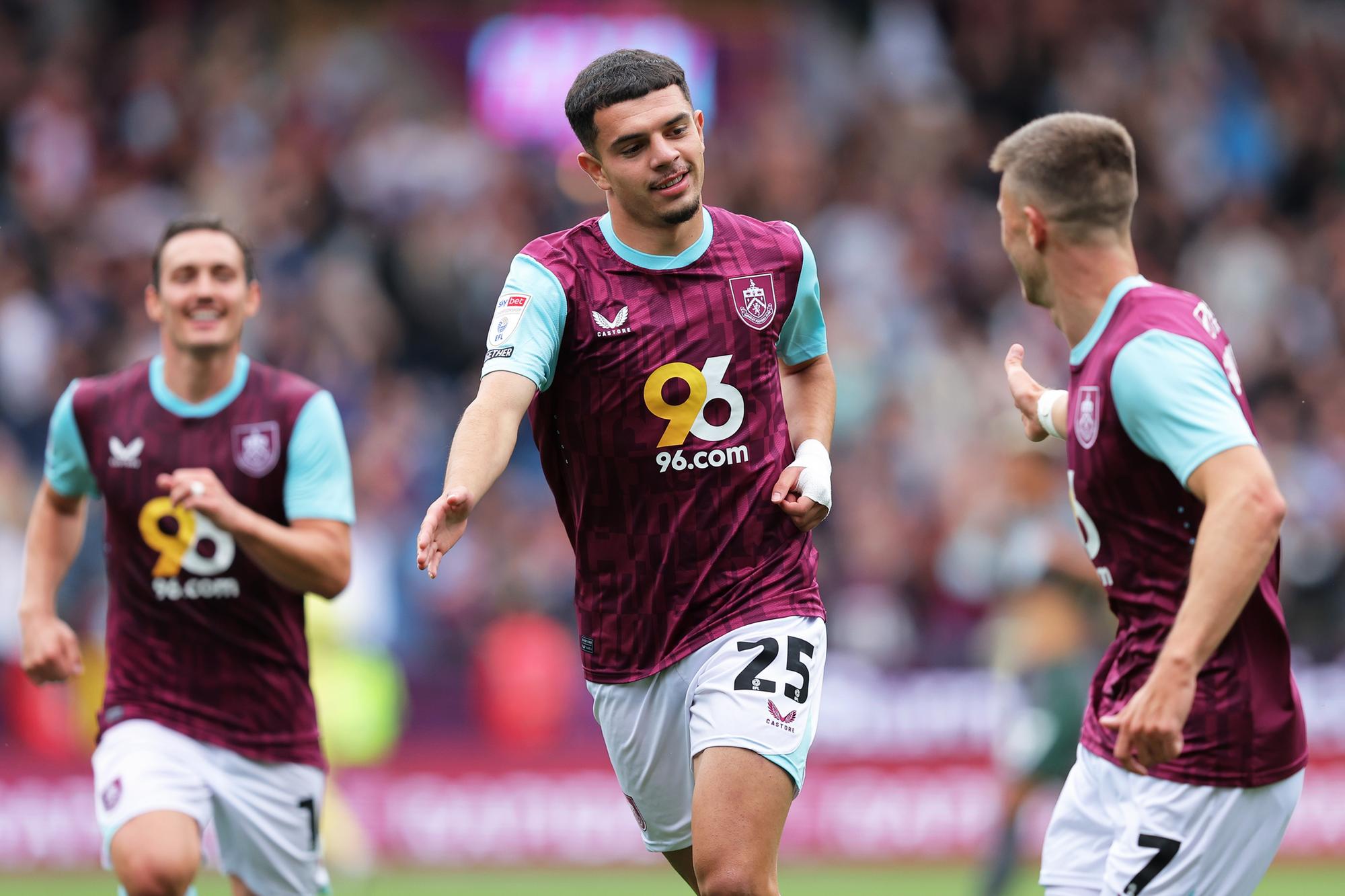 Burnley's Zeki Amdouni shares photo from hospital bed after suffering ...