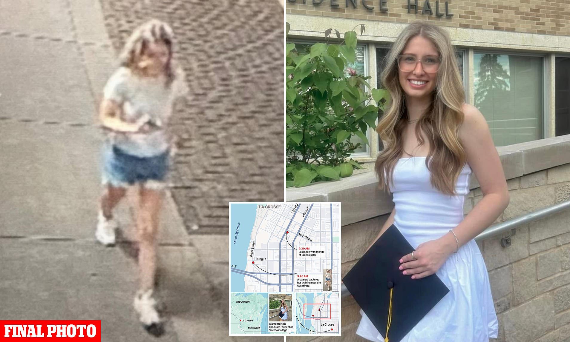 Chilling final photo of missing college student, 22, released as ...