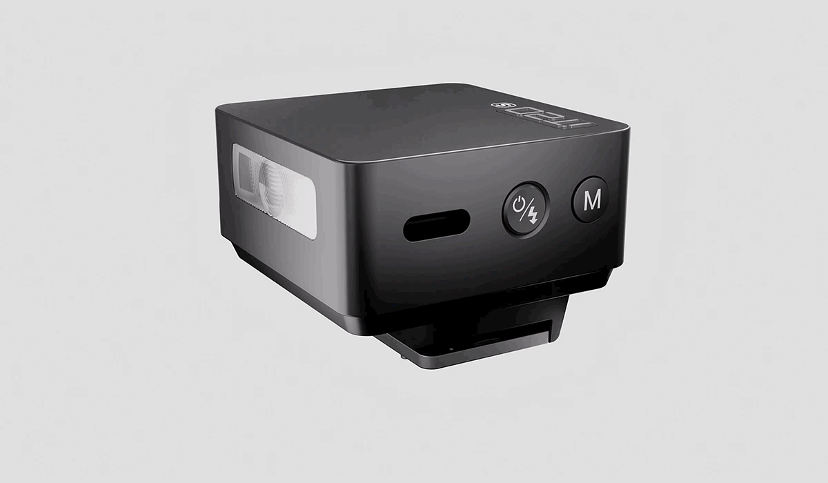 This tiny, compact camera flash uses magnetic modifiers – and only ...